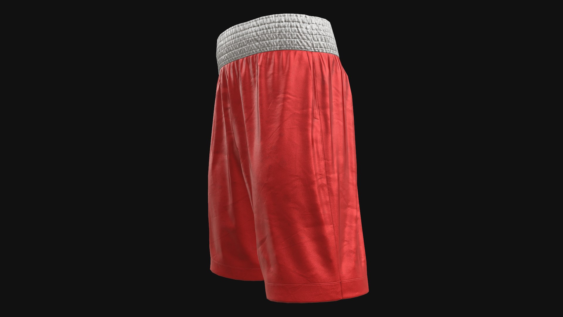 3D Boxing Shorts - TurboSquid 1644859