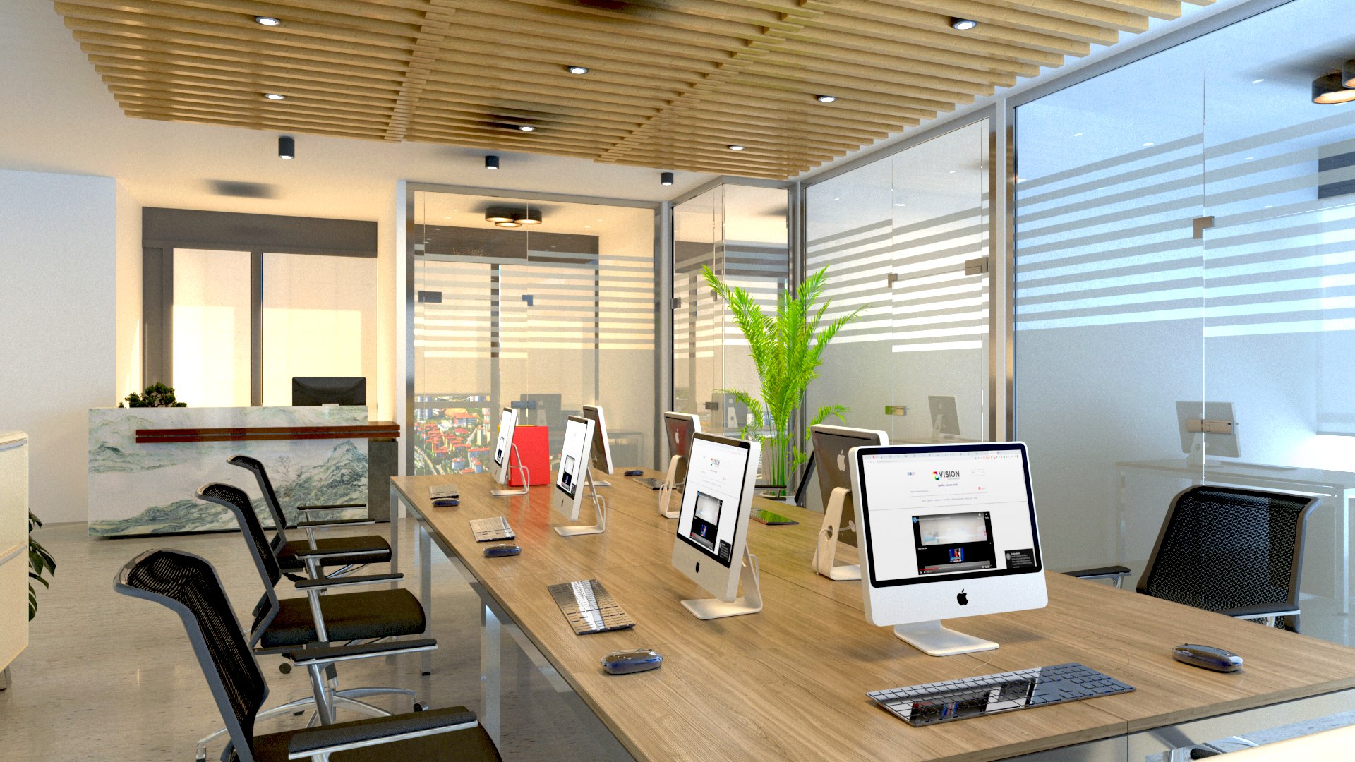 3D Office Interior Designed - TurboSquid 1580393