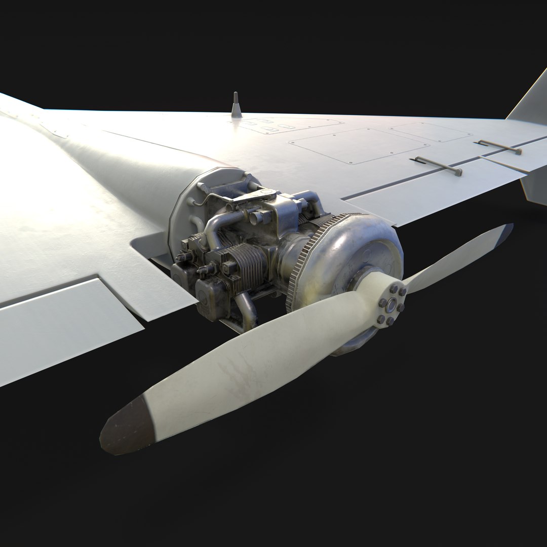 3D Iranian Kamikaze Drone Shahed 136 Or Geran-2 LowPoly - TurboSquid ...