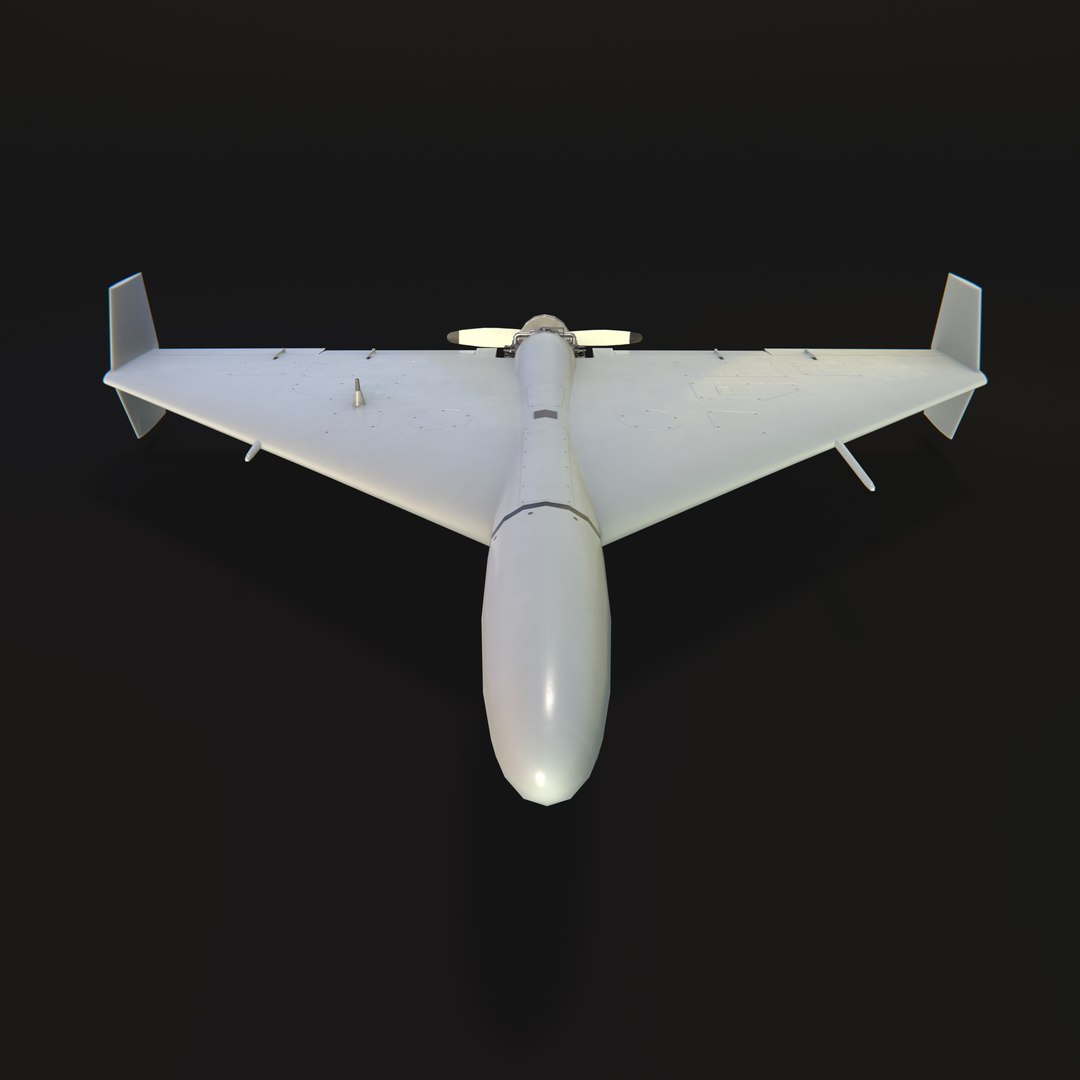 3D Iranian Kamikaze Drone Shahed 136 Or Geran-2 LowPoly - TurboSquid 2023803