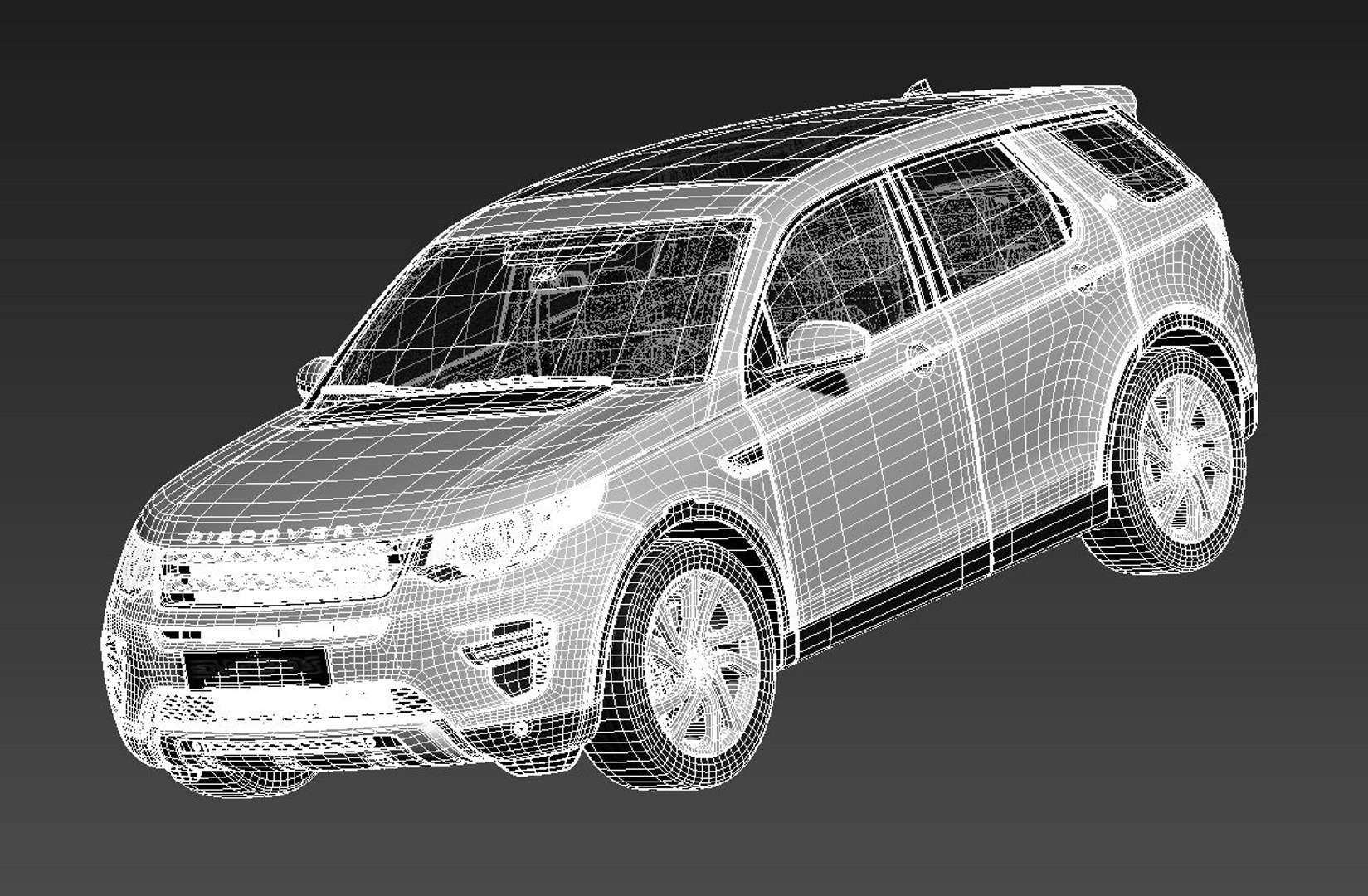 Land Rover Discovery Sport 3D Model - TurboSquid 1389382