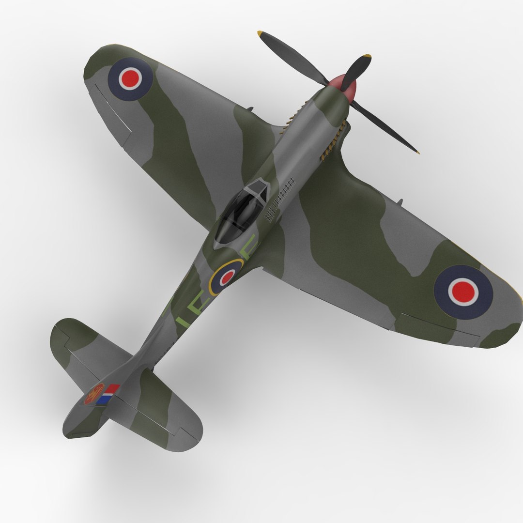 3d Model Of Purchase Tempest Ww2 Aircraft