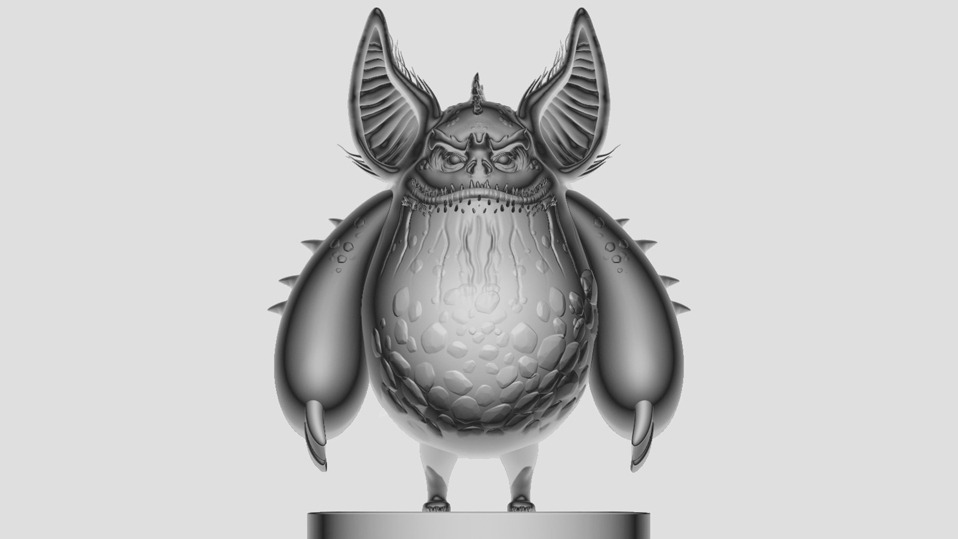 3D Monster Print Model - TurboSquid 1715523