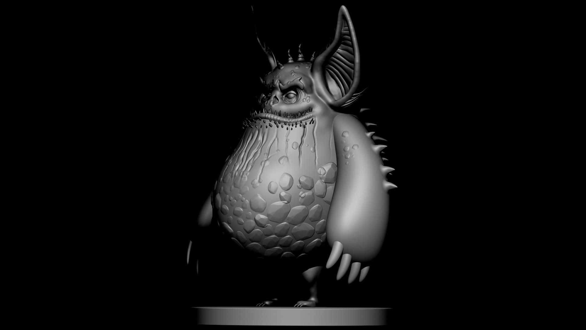 3D Monster Print Model - TurboSquid 1715523