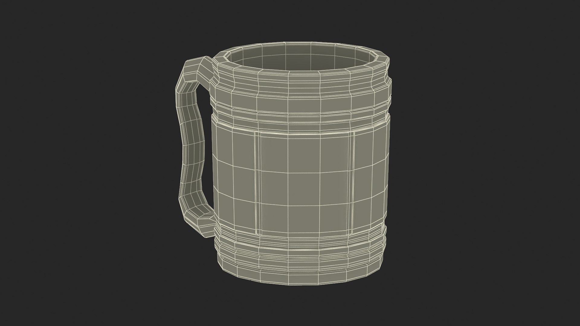Wooden Beer Mug For 3D Print 3D Model - TurboSquid 2256102