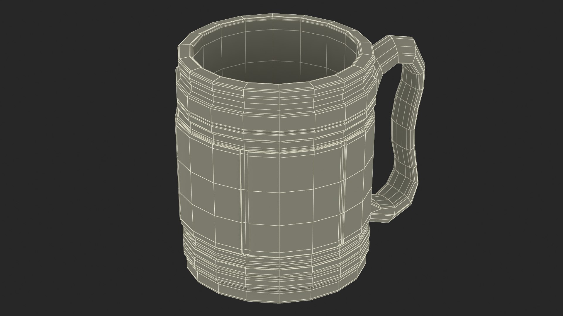 Wooden Beer Mug For 3D Print 3D Model - TurboSquid 2256102