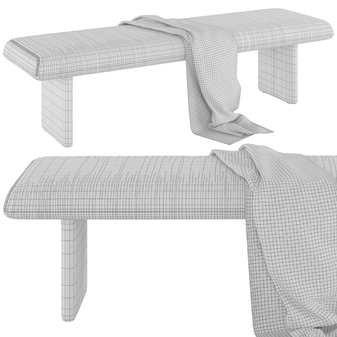 Bench Zero 3D - TurboSquid 2231885