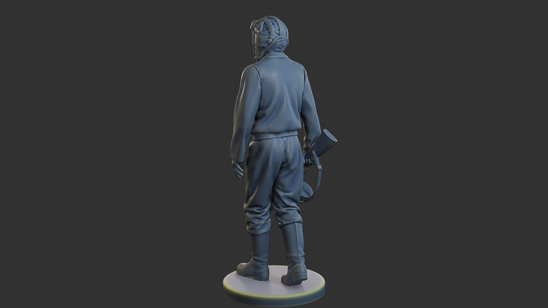 Russian Soviet Tank Crew STC WW2 1 007 3D - TurboSquid 2495307