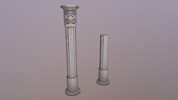 Column Roman Blender Models for Download | TurboSquid