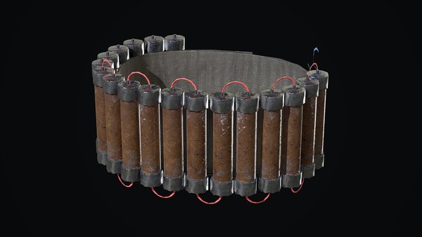 Explosive 3D model - TurboSquid 1694359