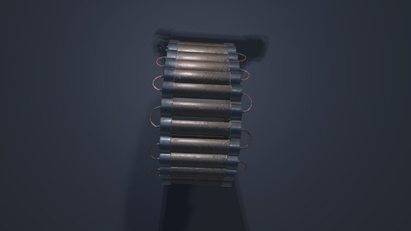 Explosive 3D model - TurboSquid 1694359