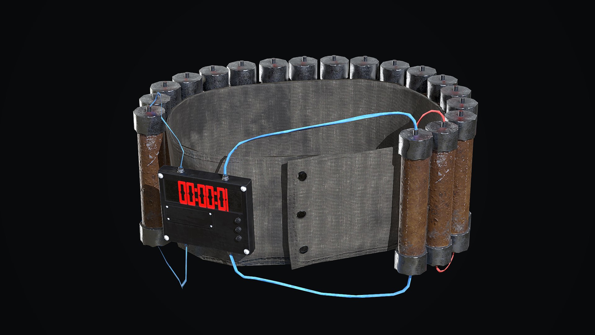 Explosive 3D Model - TurboSquid 1694359