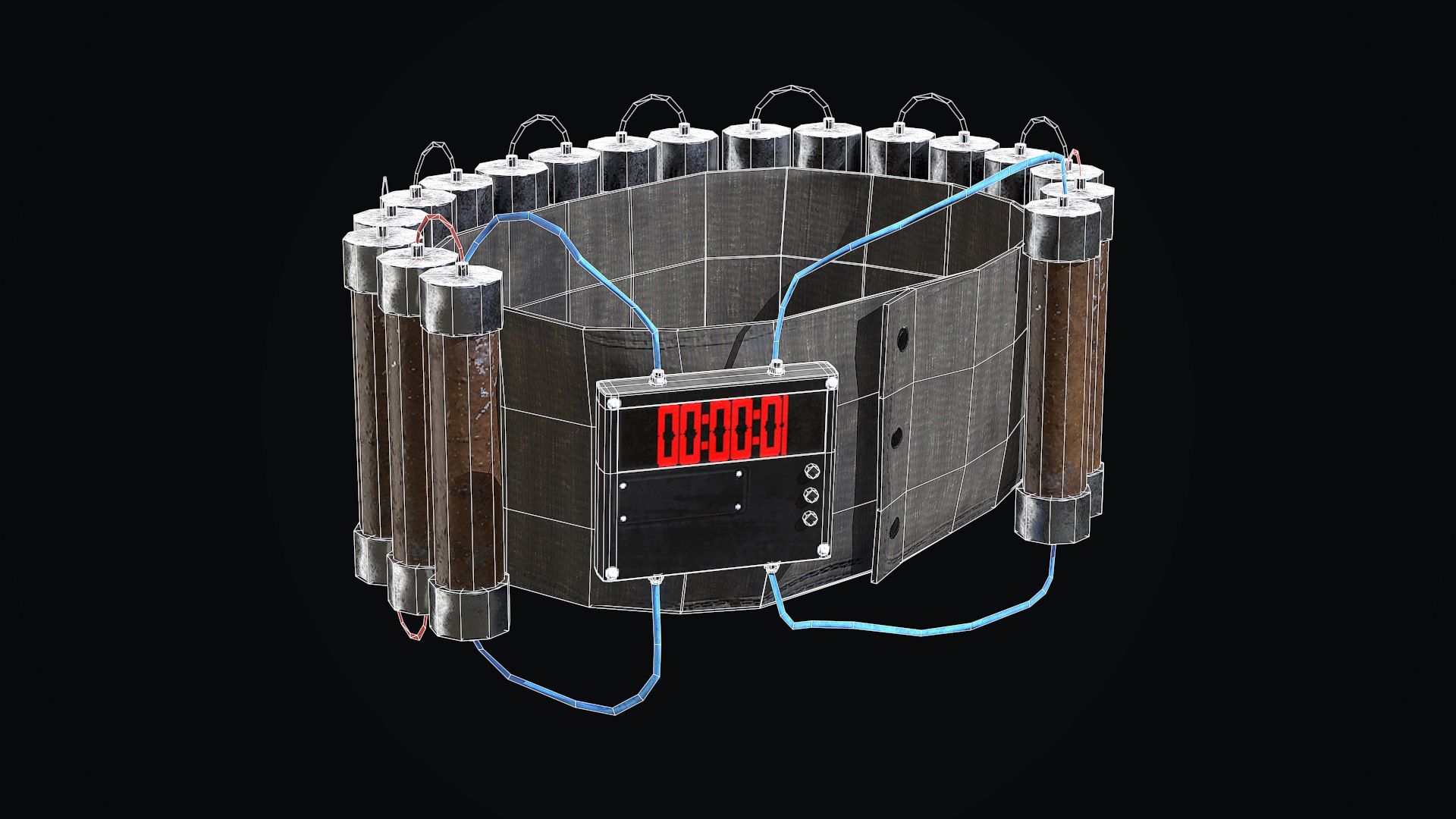 Explosive 3D Model - TurboSquid 1694359