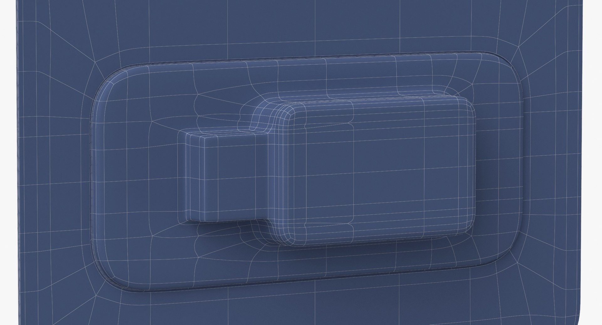 3D Model USB Stick Package Type 01 Box Blank And Generic Lebel ...