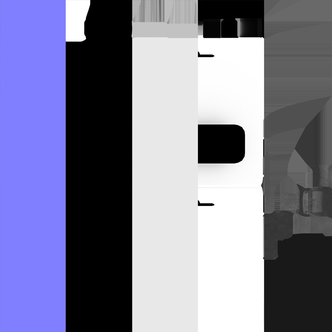 3D Model USB Stick Package Type 01 Box Blank And Generic Lebel ...