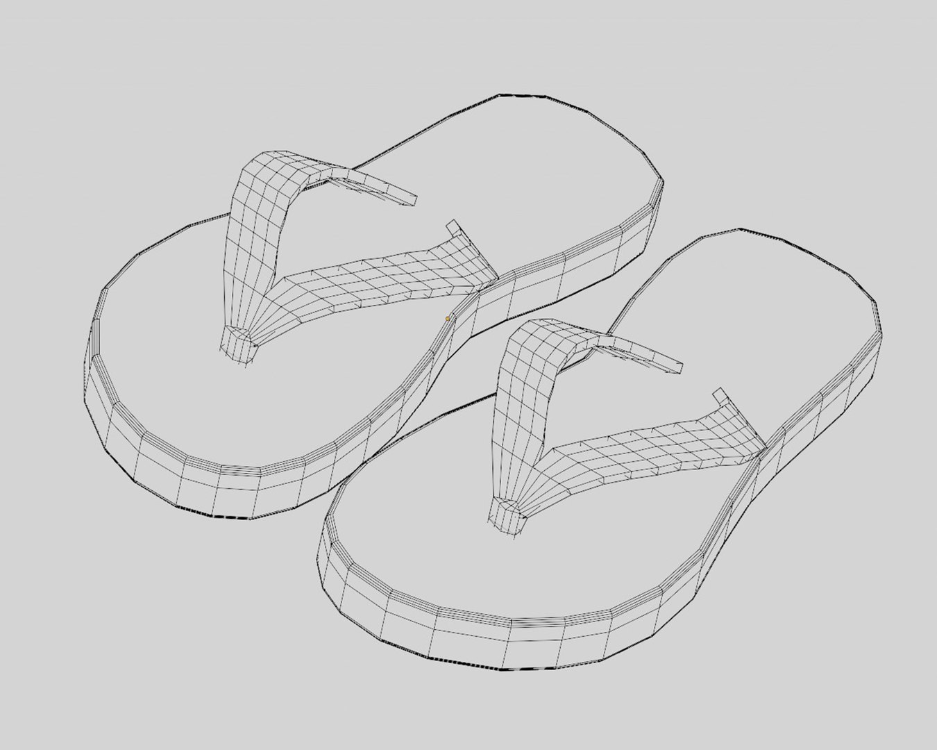 Sandals 3D Model - TurboSquid 2315777
