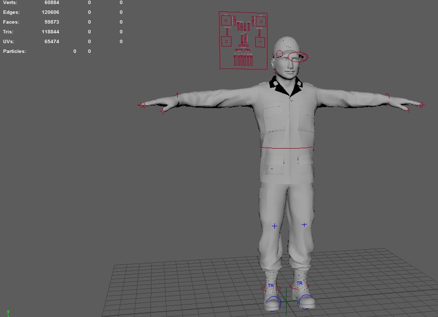 Short 25 Rigged Motion Capture 3D Model - TurboSquid 1308203