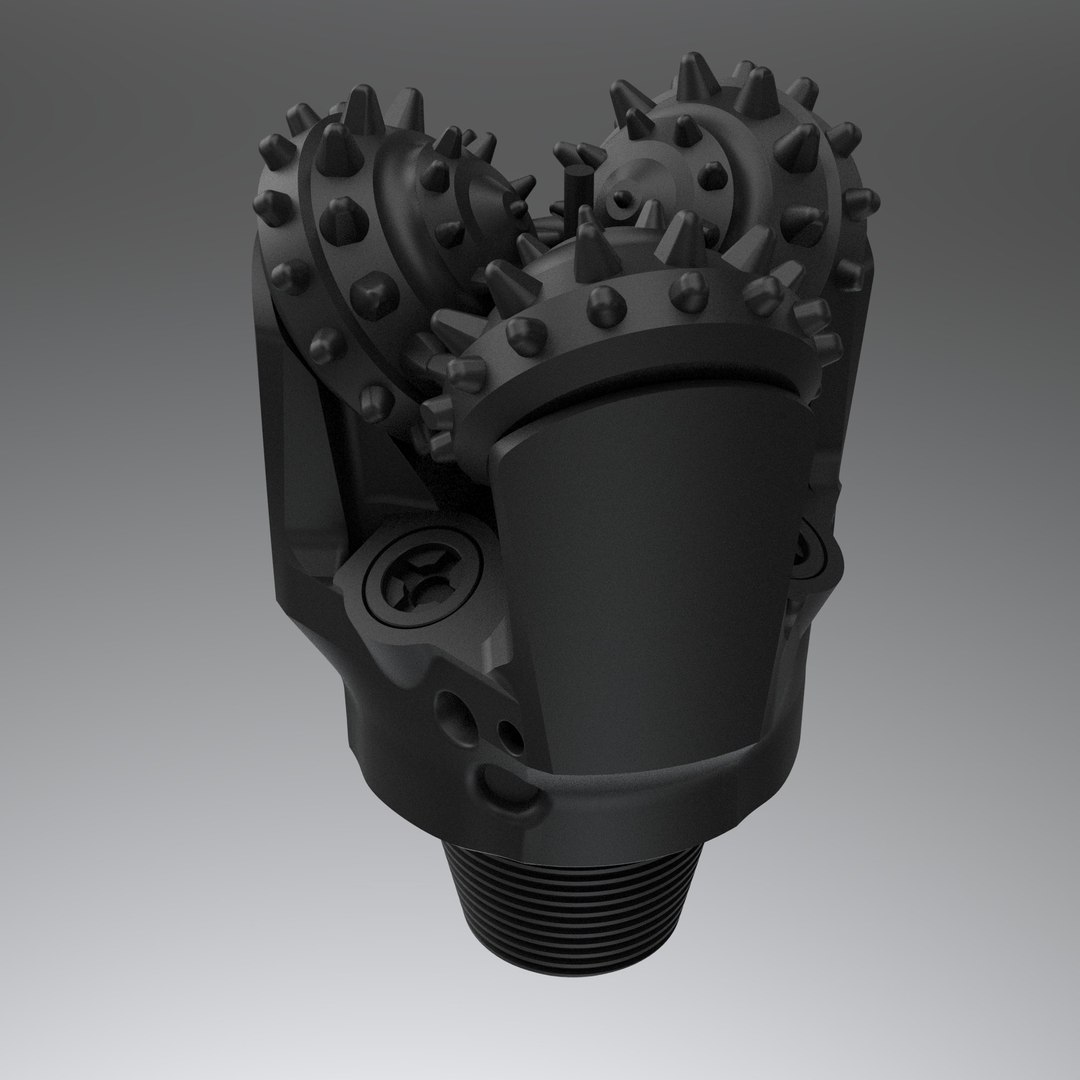 3D MINING DRILL BIT 3D Model - TurboSquid 2048259