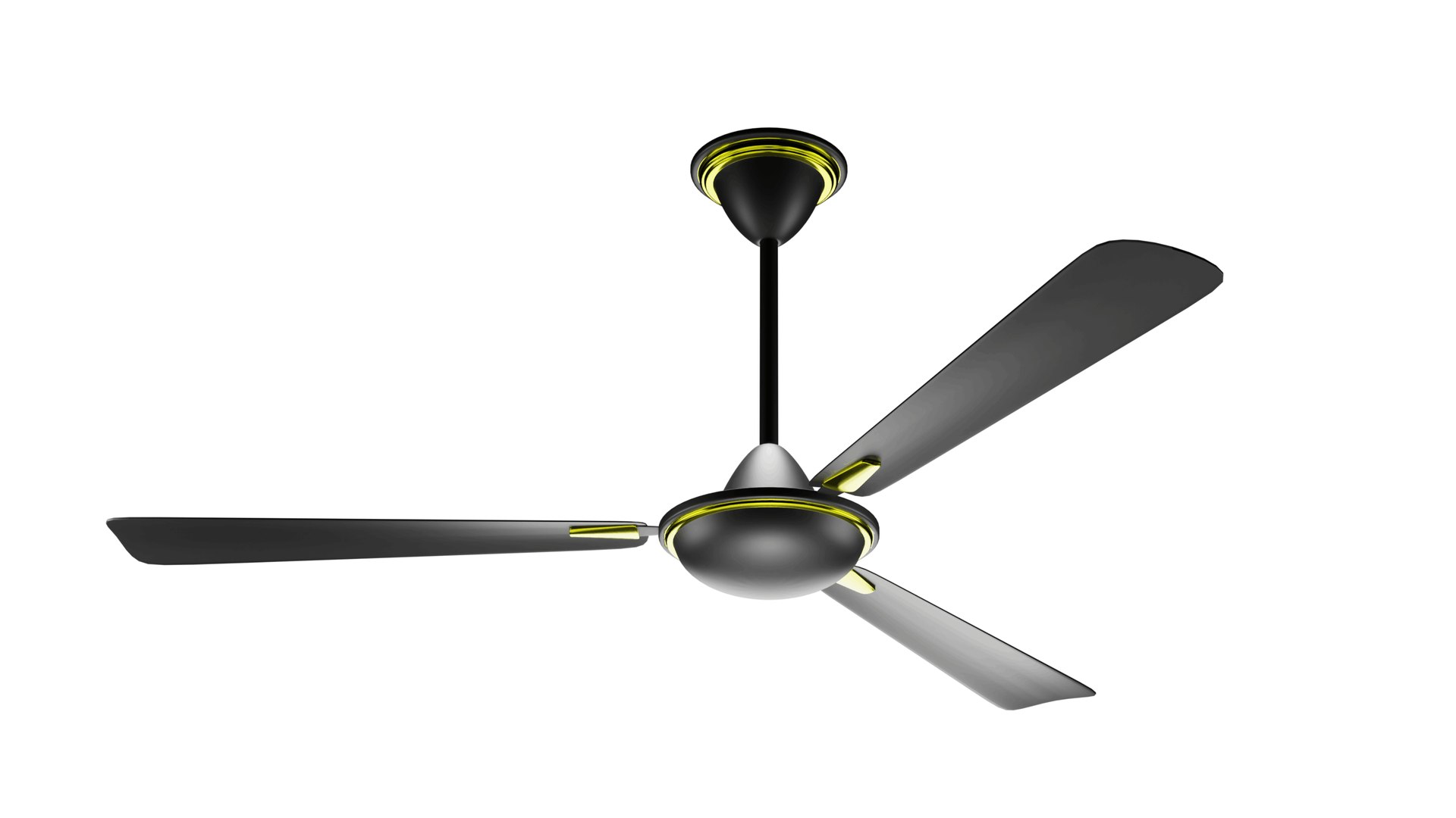 3D Ceiling Fan Animated 3D Model - TurboSquid 2249374