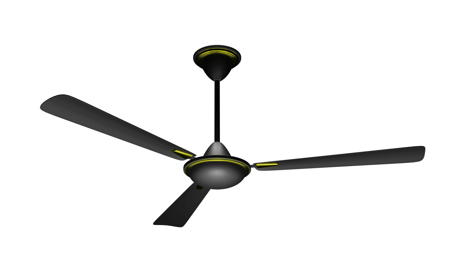 3D Ceiling Fan Animated 3D Model - TurboSquid 2249374