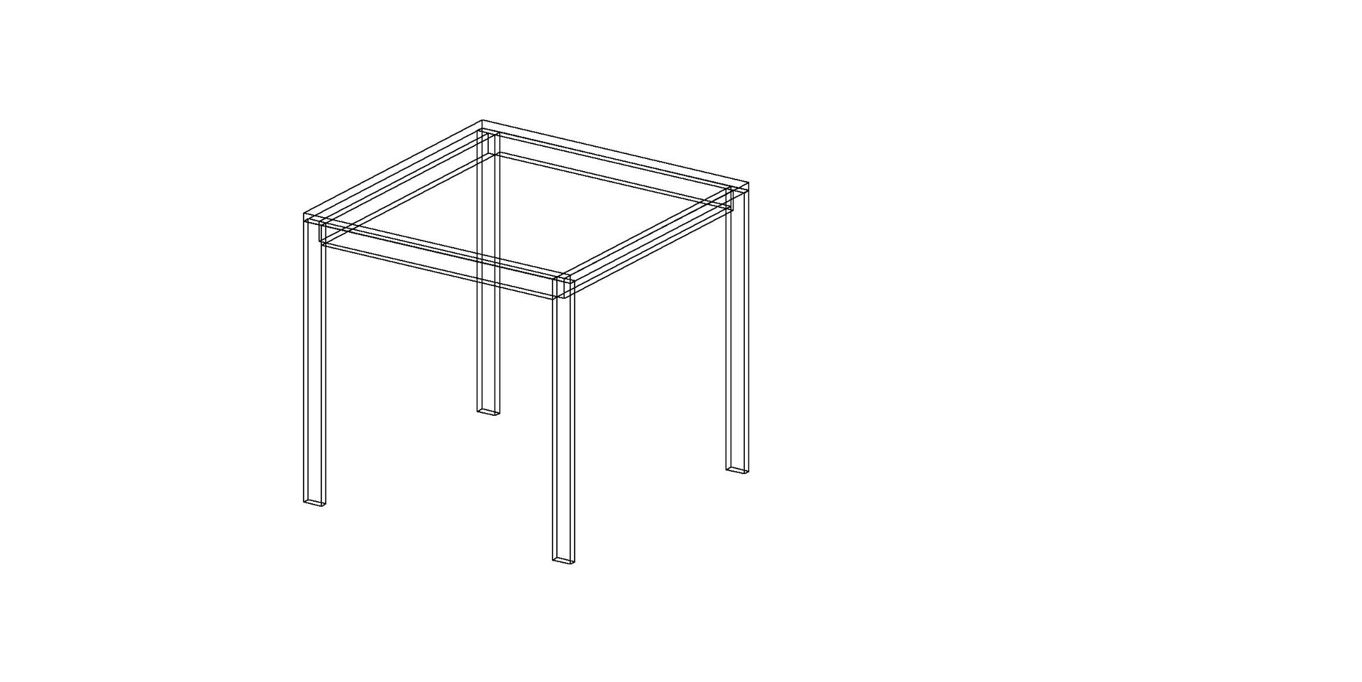 Dining Table 3d Rfa