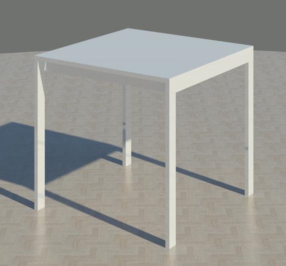 Dining Table 3d Rfa