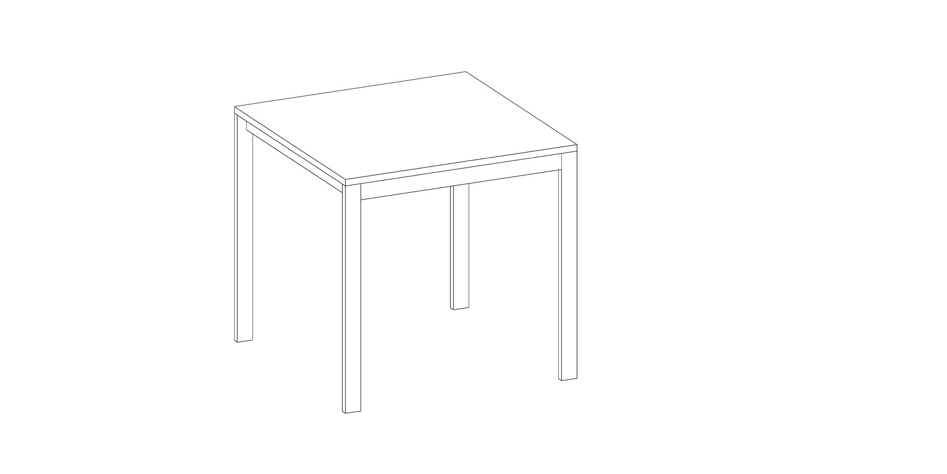 Dining Table 3d Rfa