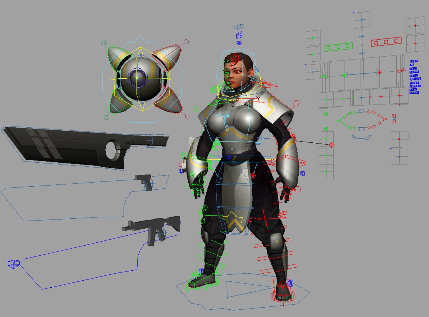 Rig Animation 3D Model - TurboSquid 1447993