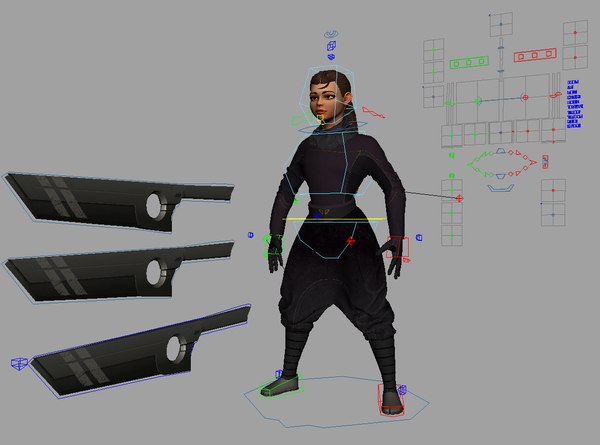 Rig animation 3D model - TurboSquid 1447993