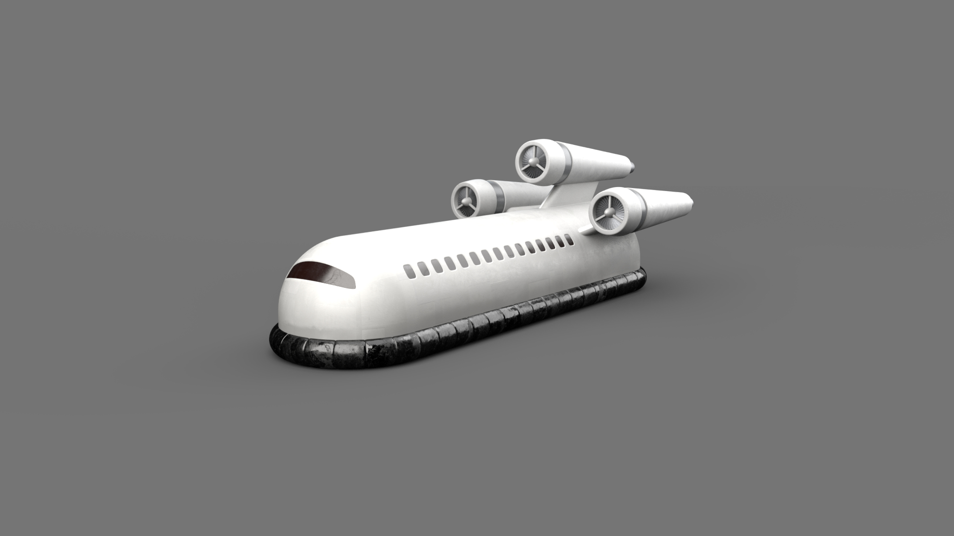 Hover Liner 3D Model - TurboSquid 2020098