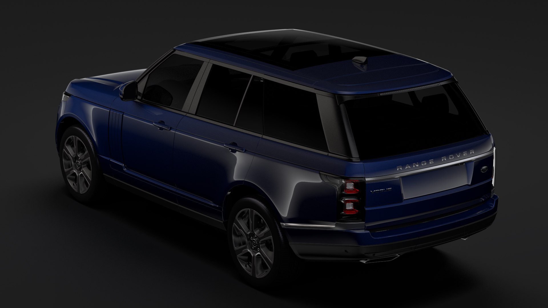 Range Rover Vogue L405 3D Model - TurboSquid 1230979