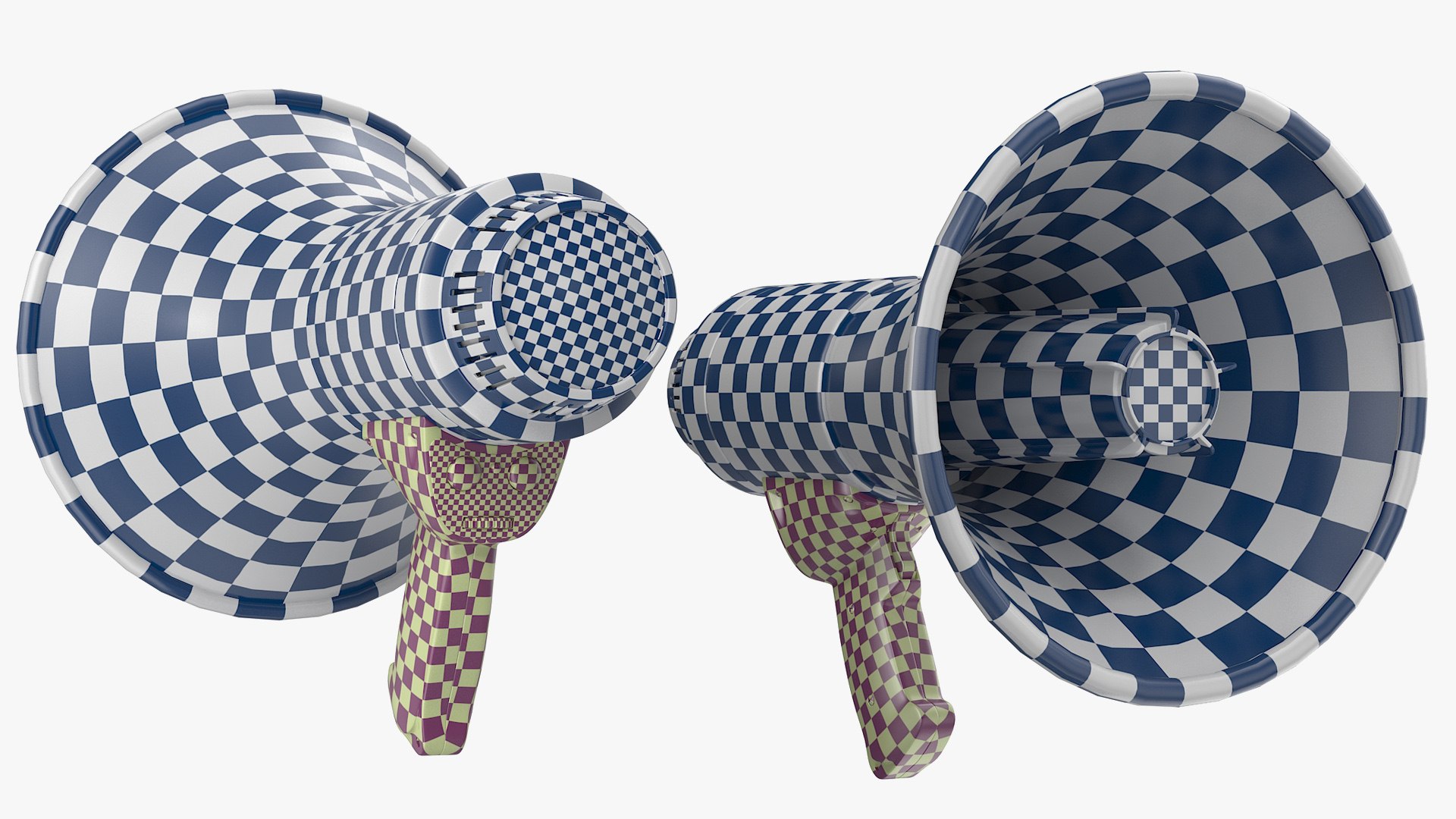 3D Handheld Megaphone Model - TurboSquid 1820006