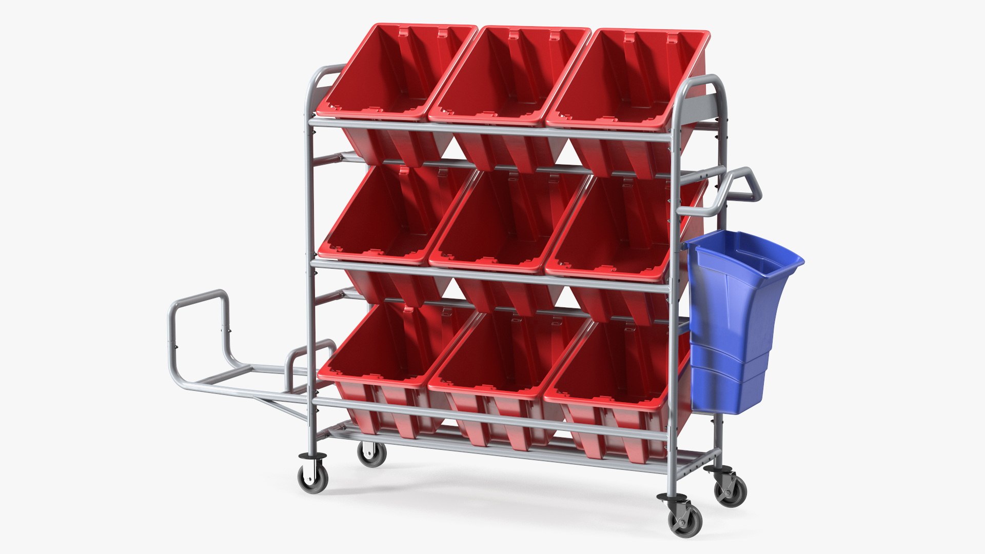 Tote Picking Cart 3D model - TurboSquid 2073252
