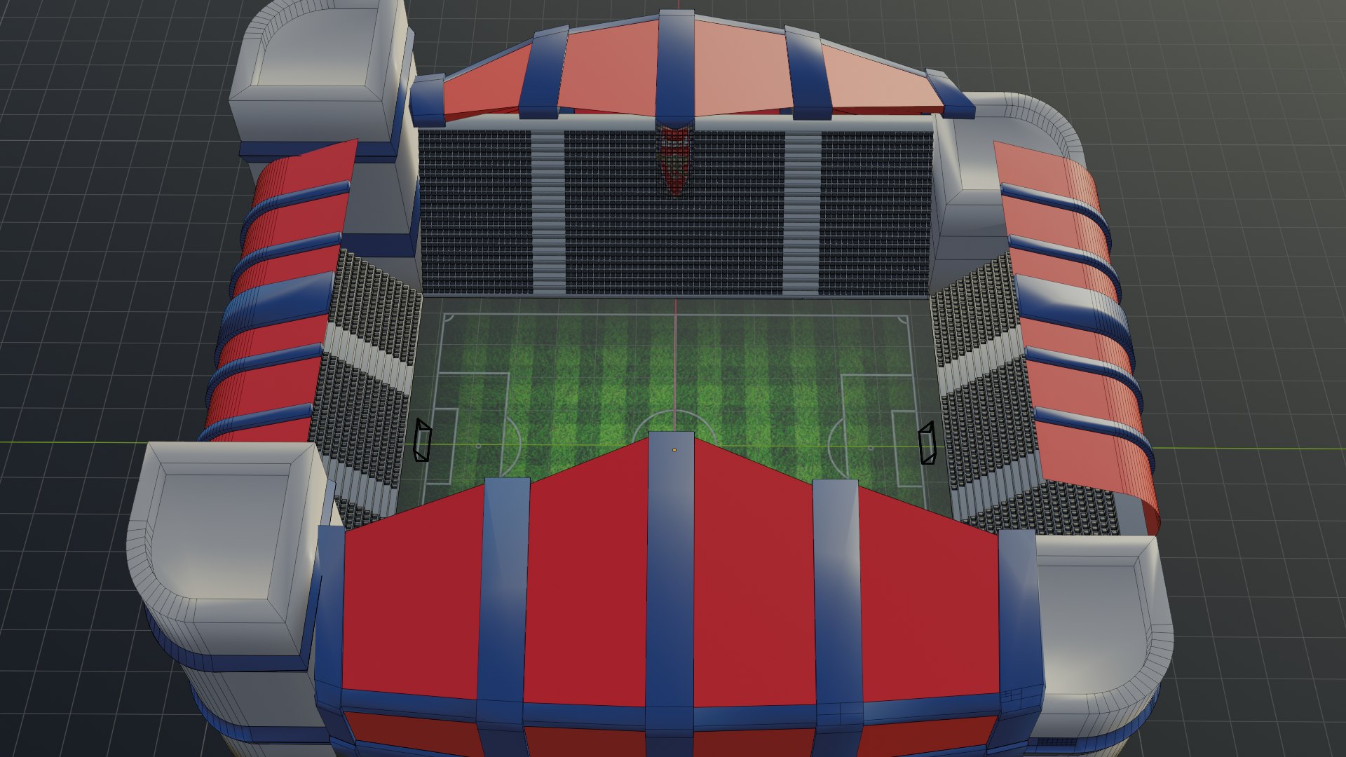 3D Model Football Stadium - Arsenal - TurboSquid 1882265