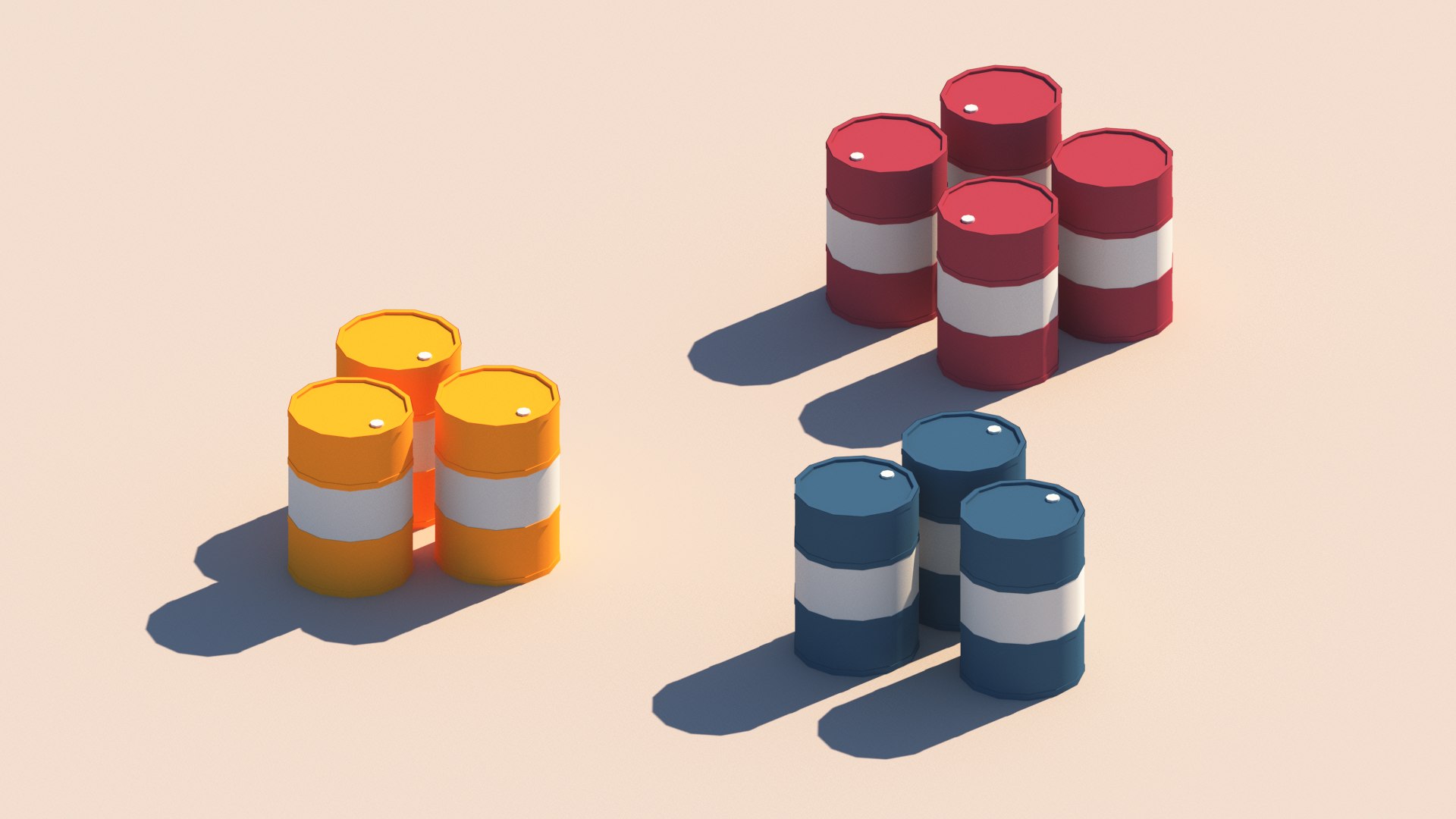 3D Cartoon Port Package Model - TurboSquid 1587058