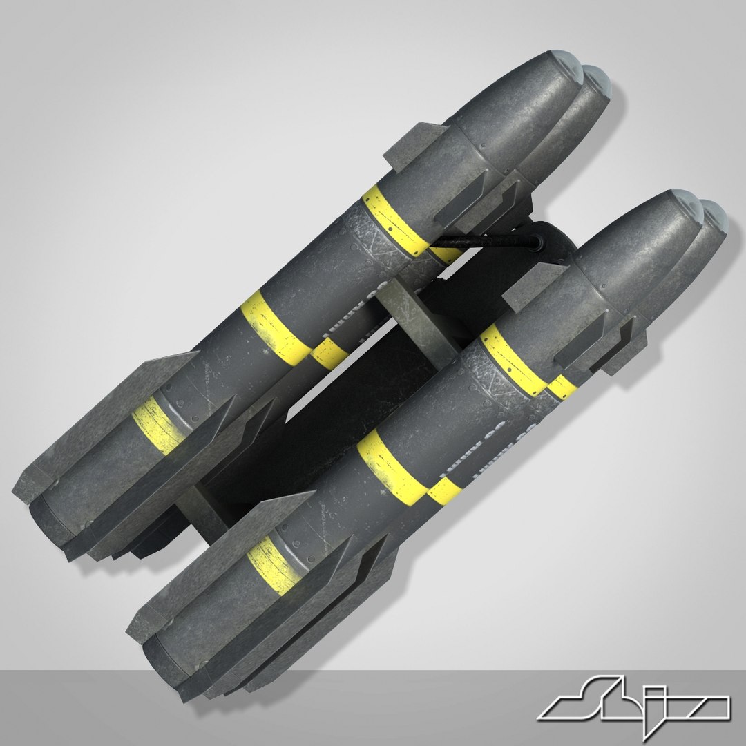 M299 Missile Launcher Hellfire 3d Model