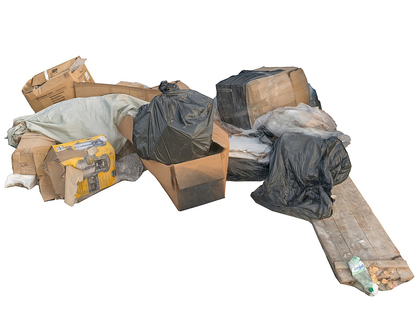 3D City Garbage 8K Game Ready Model - TurboSquid 2284330