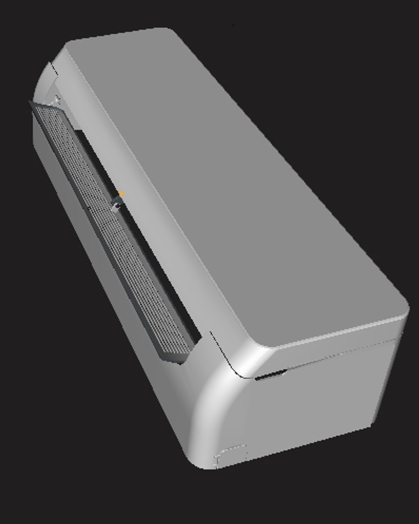 3d Air Conditioner Indoor Unit Model