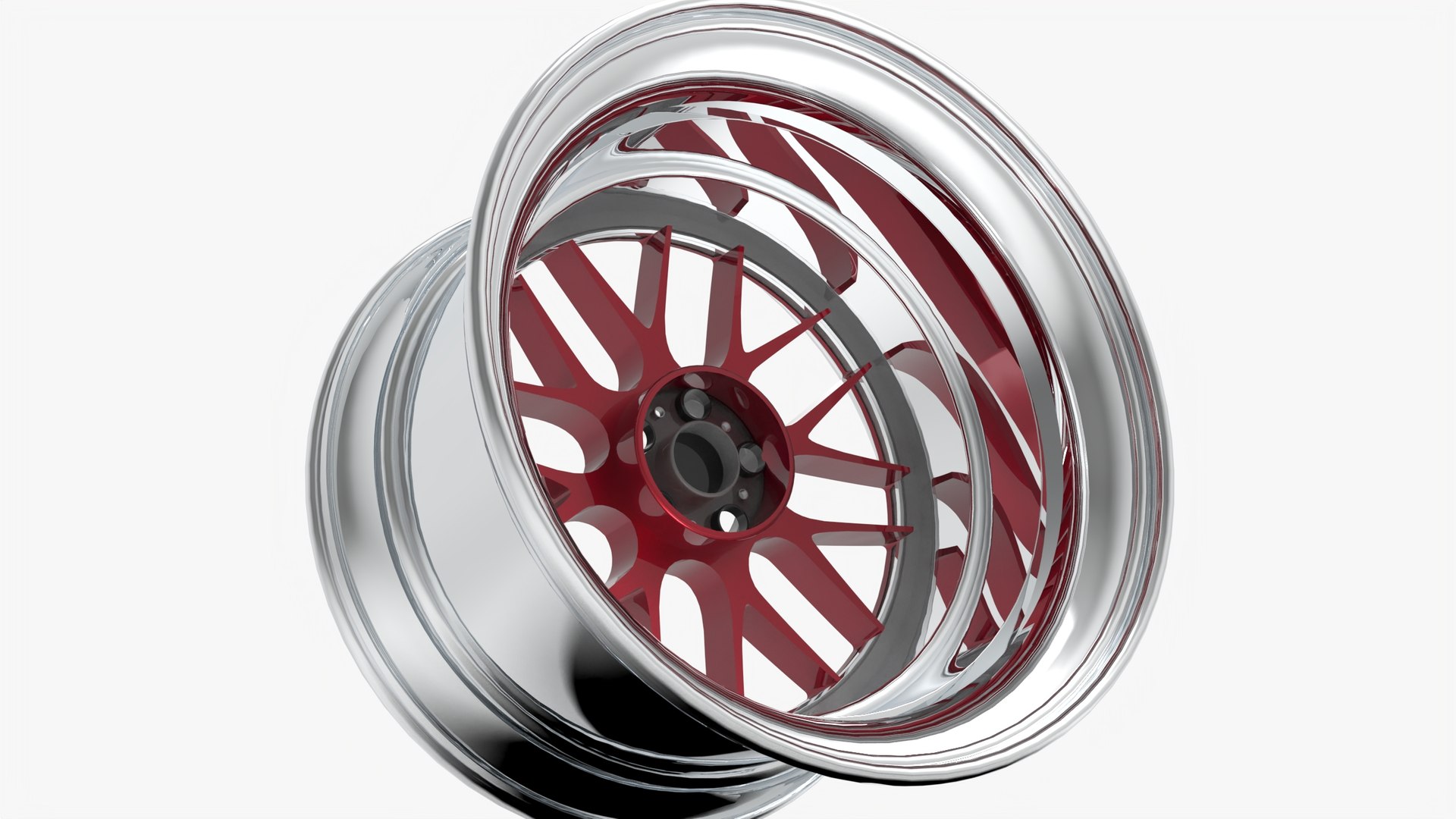 BBS LM1 3D Model - TurboSquid 1824650