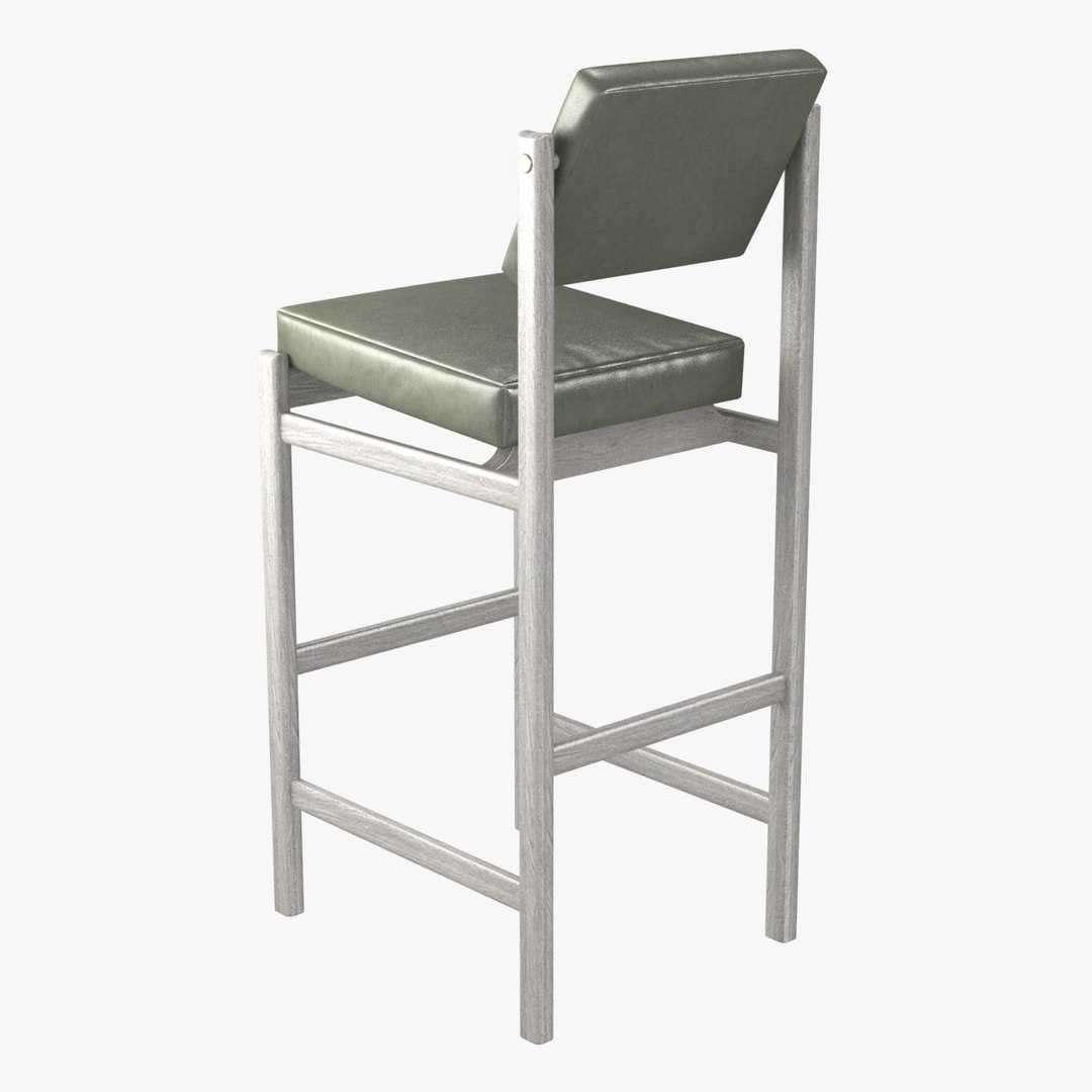 3D Basic Pivot Bar Stool Model - TurboSquid 1178122