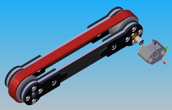 modelo 3d belt conveyor 3d print - TurboSquid 2047149
