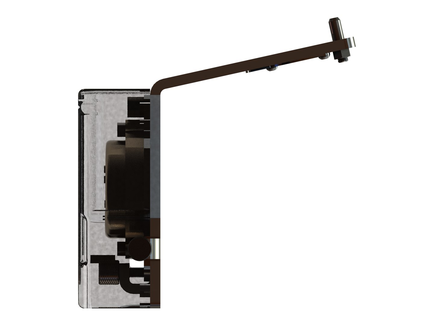 3D Model BRACKET SENSOR DETECT CASTER ALIGNMENT TESTER - TurboSquid 2176745