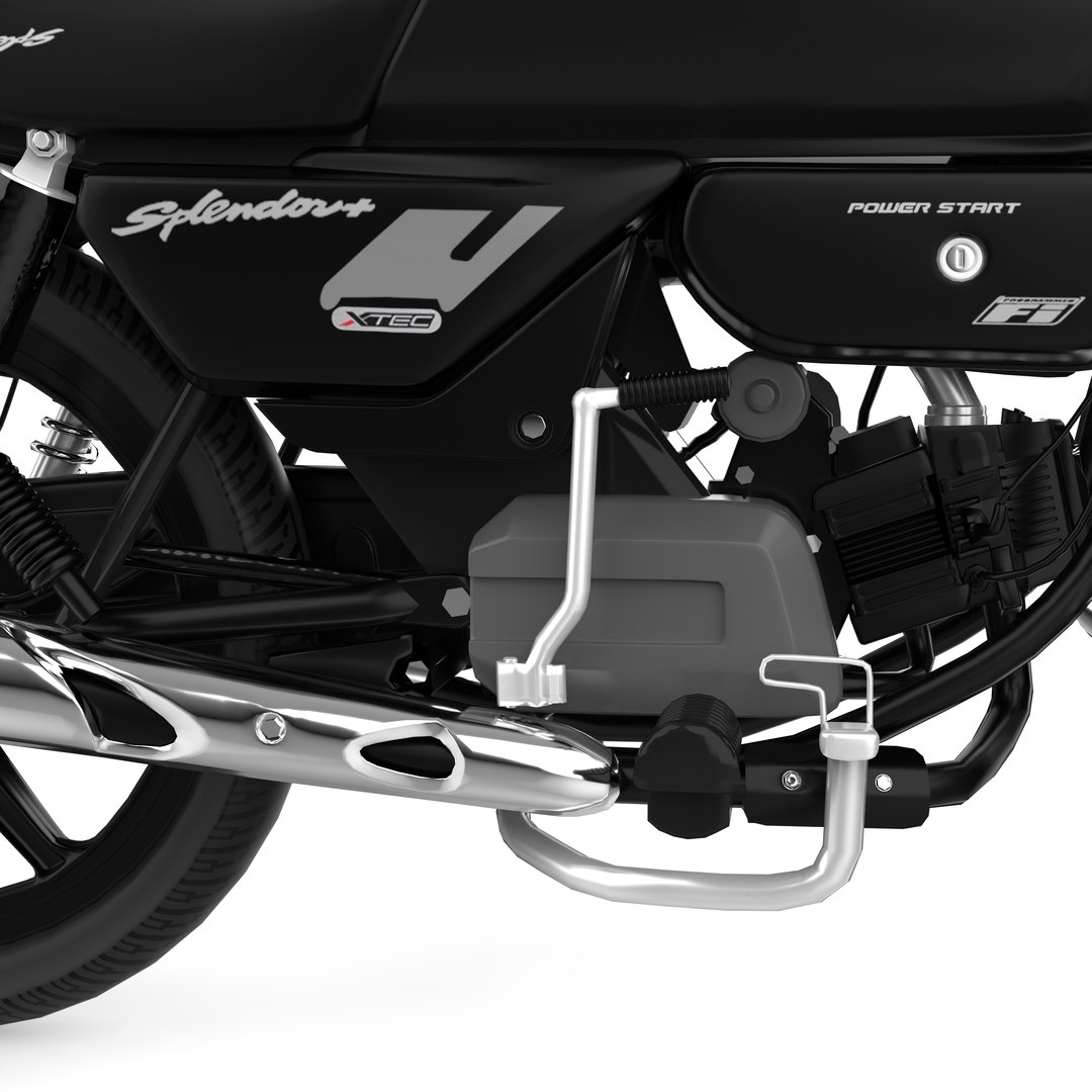 3D Hero Splendor Plus - TurboSquid 2225244