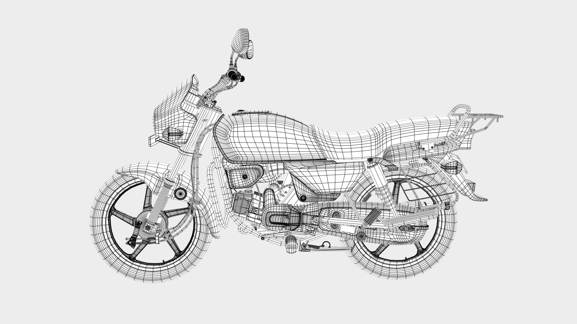 3D Hero Splendor Plus - TurboSquid 2225244