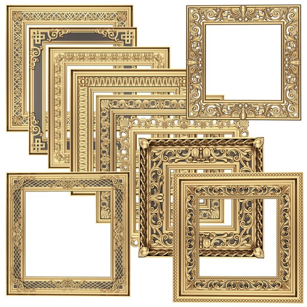 Picture Frame STL Models for Download | TurboSquid