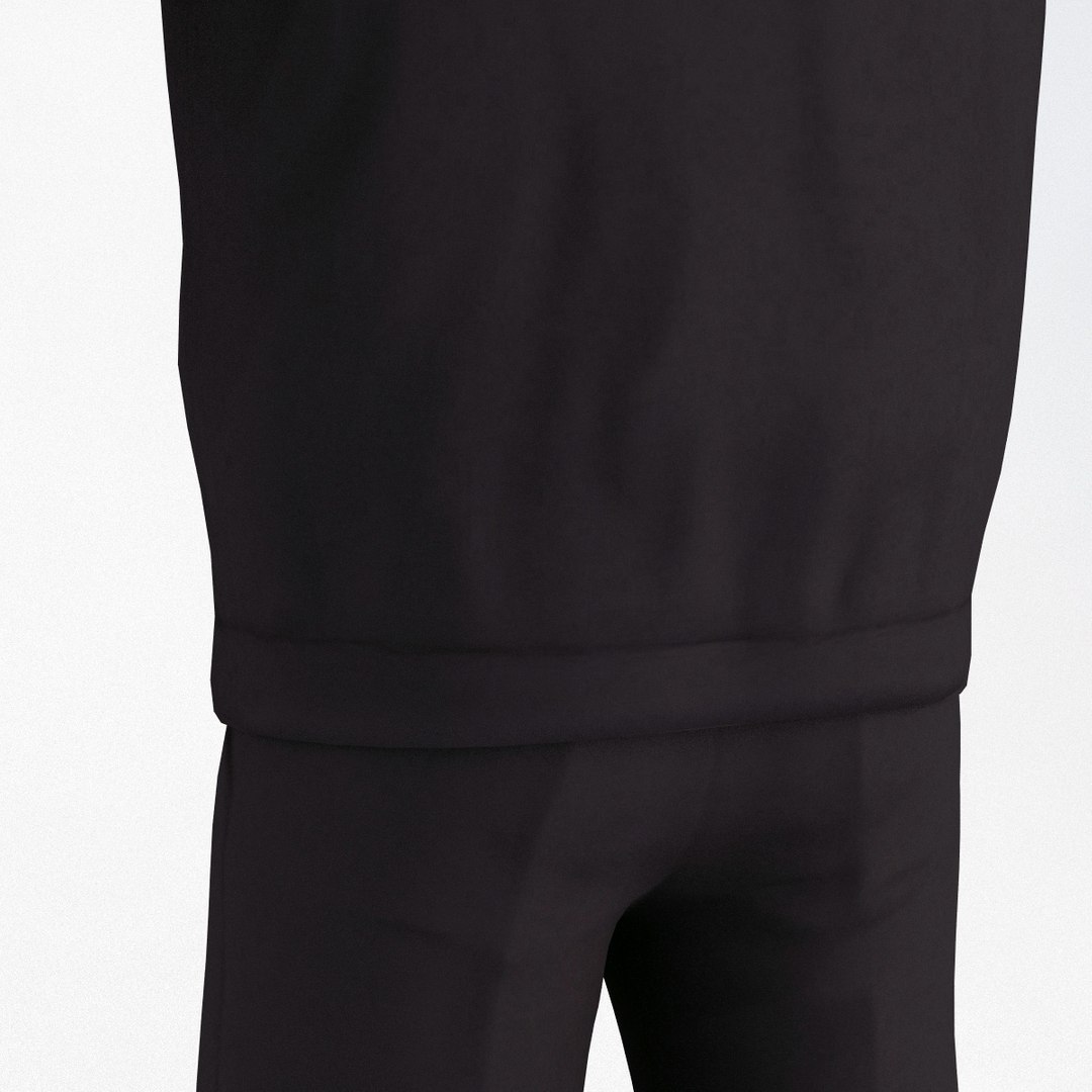 3d security guard t-pose