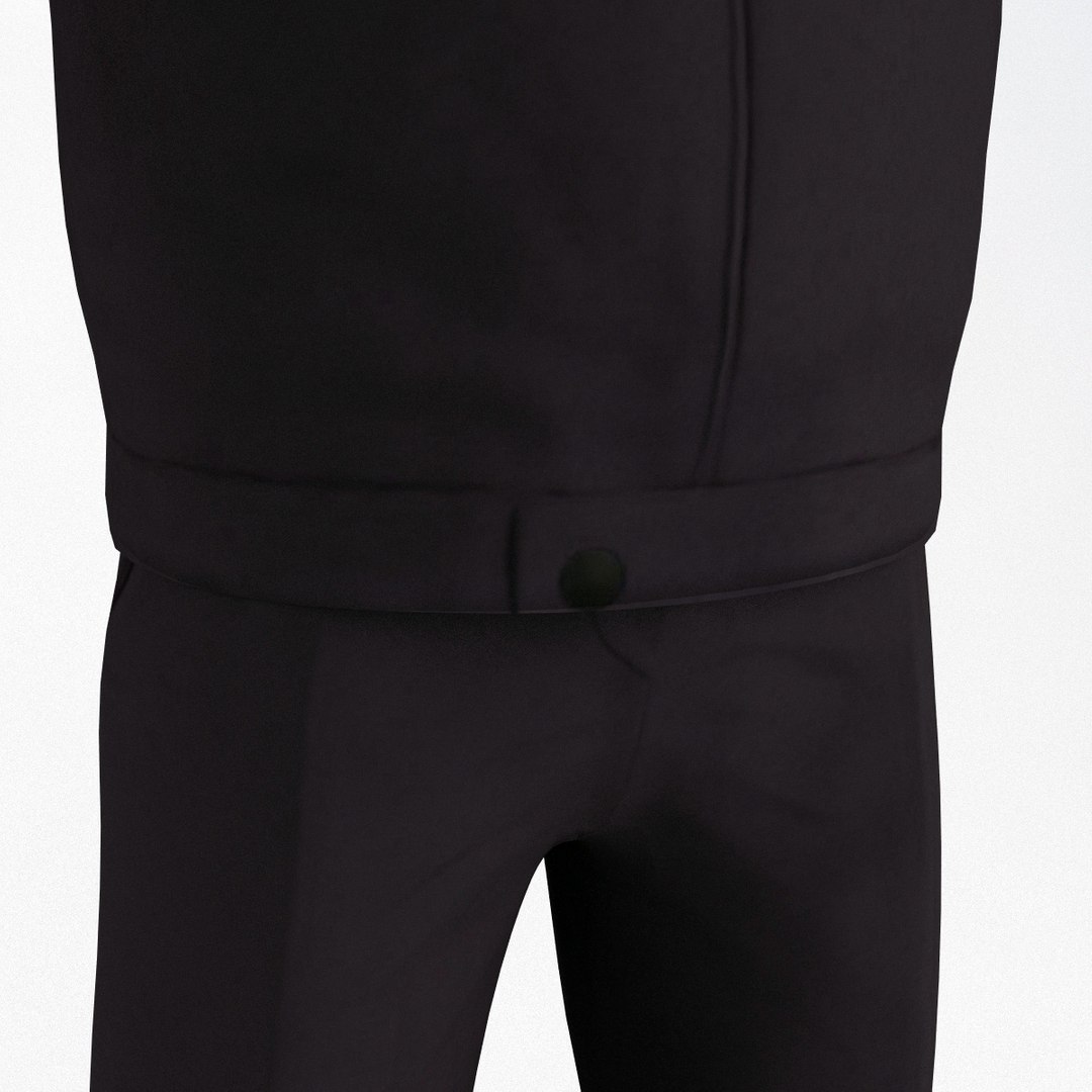 3d security guard t-pose