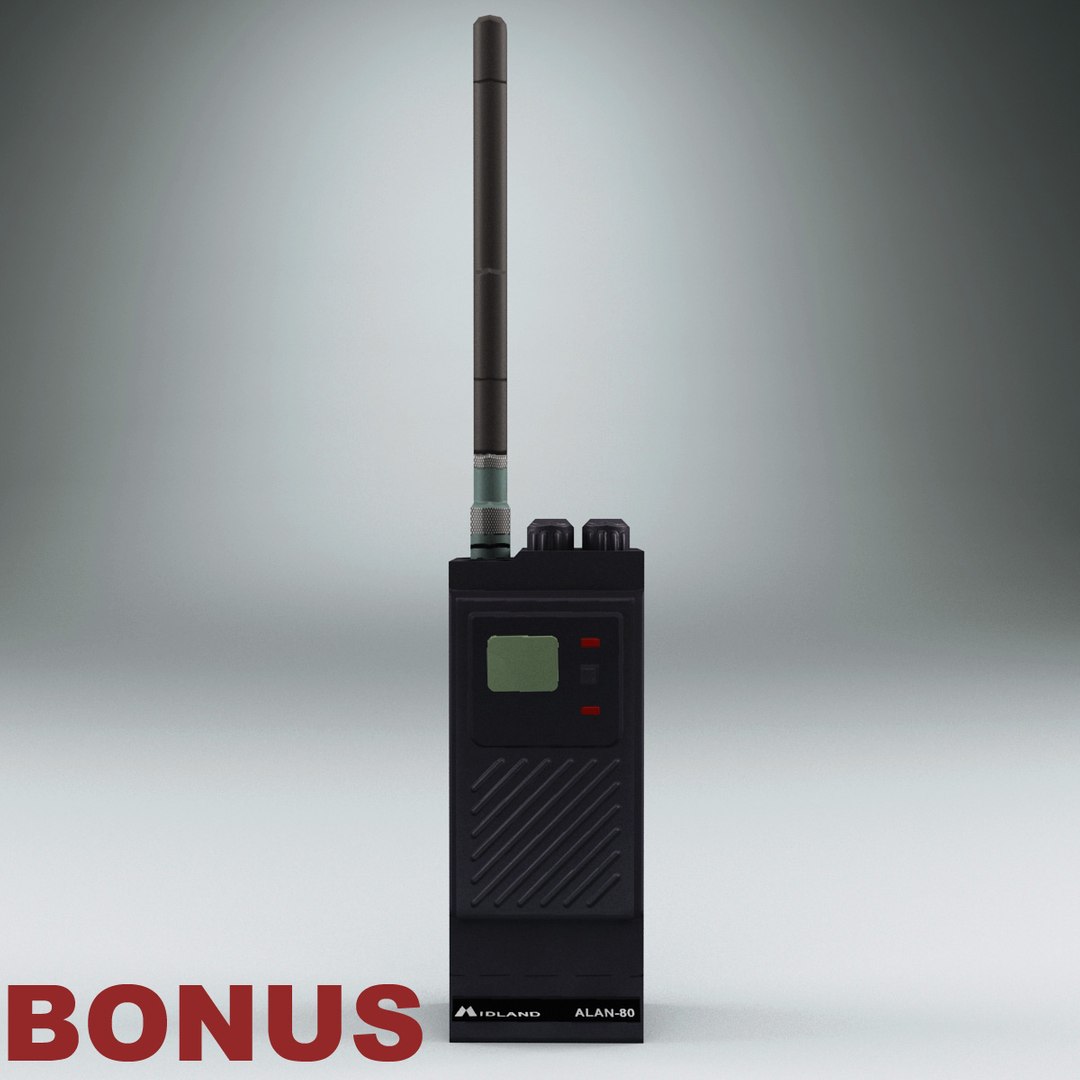 3d security guard t-pose