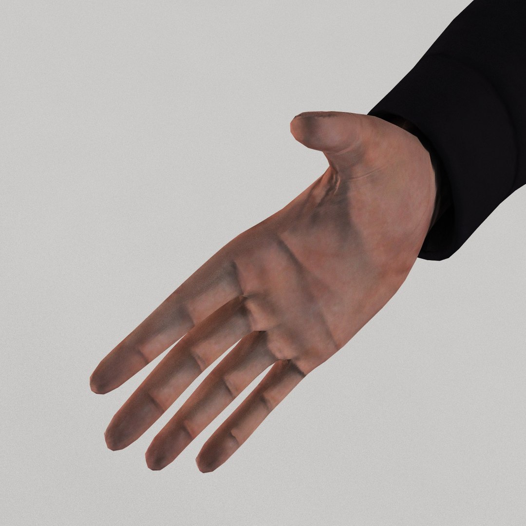 3d security guard t-pose