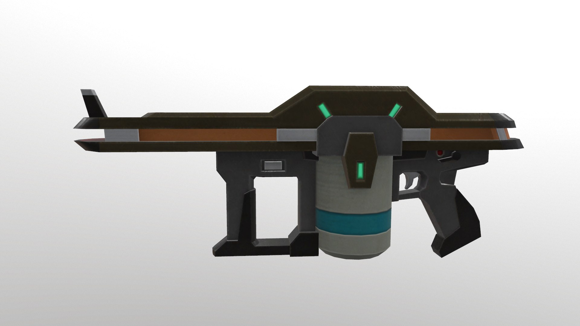 Disc Machine Gun Level 1 Model - TurboSquid 2185601